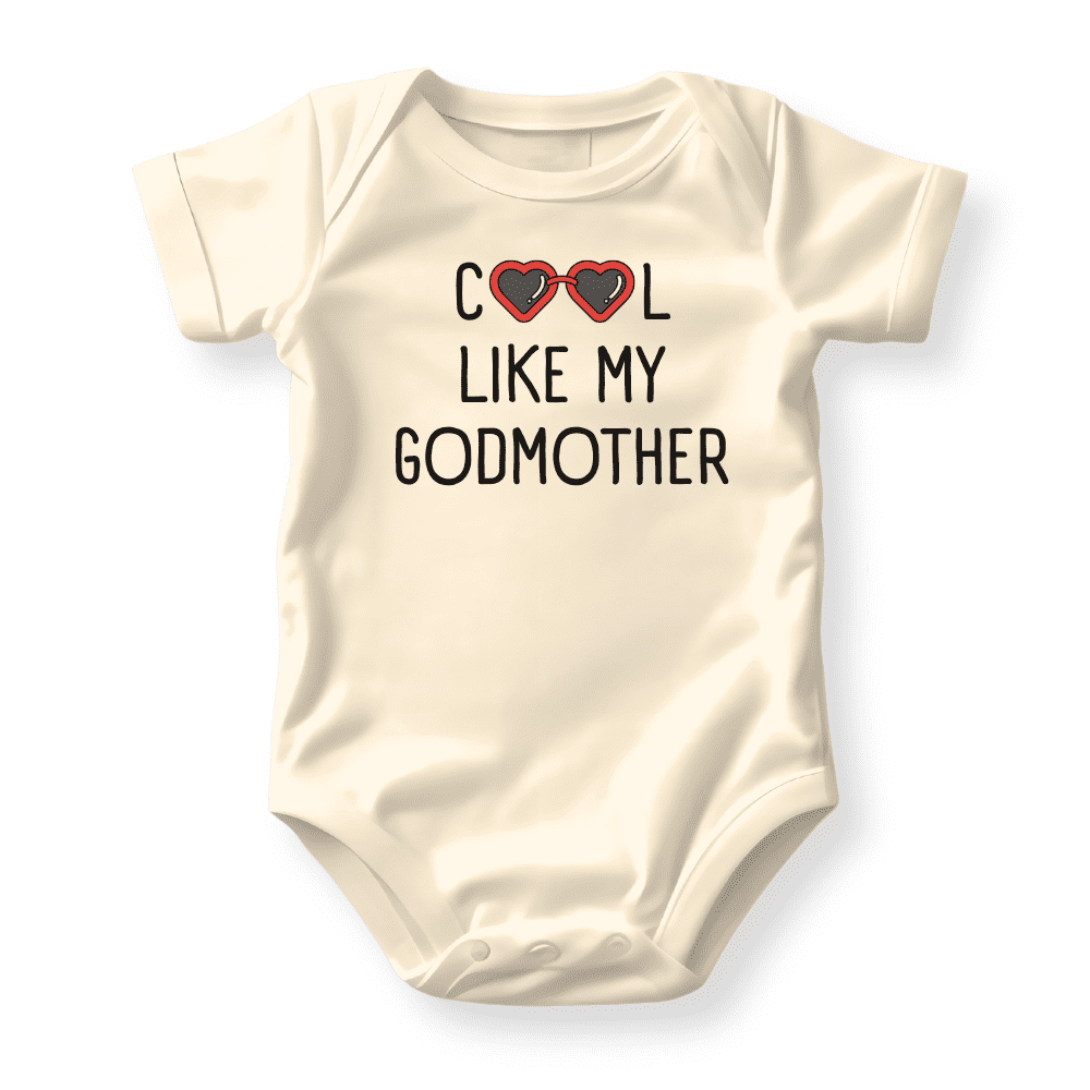 Cool Like My Godmother Baby Bodysuit, Newborn Outfit, Baby Clothes ...