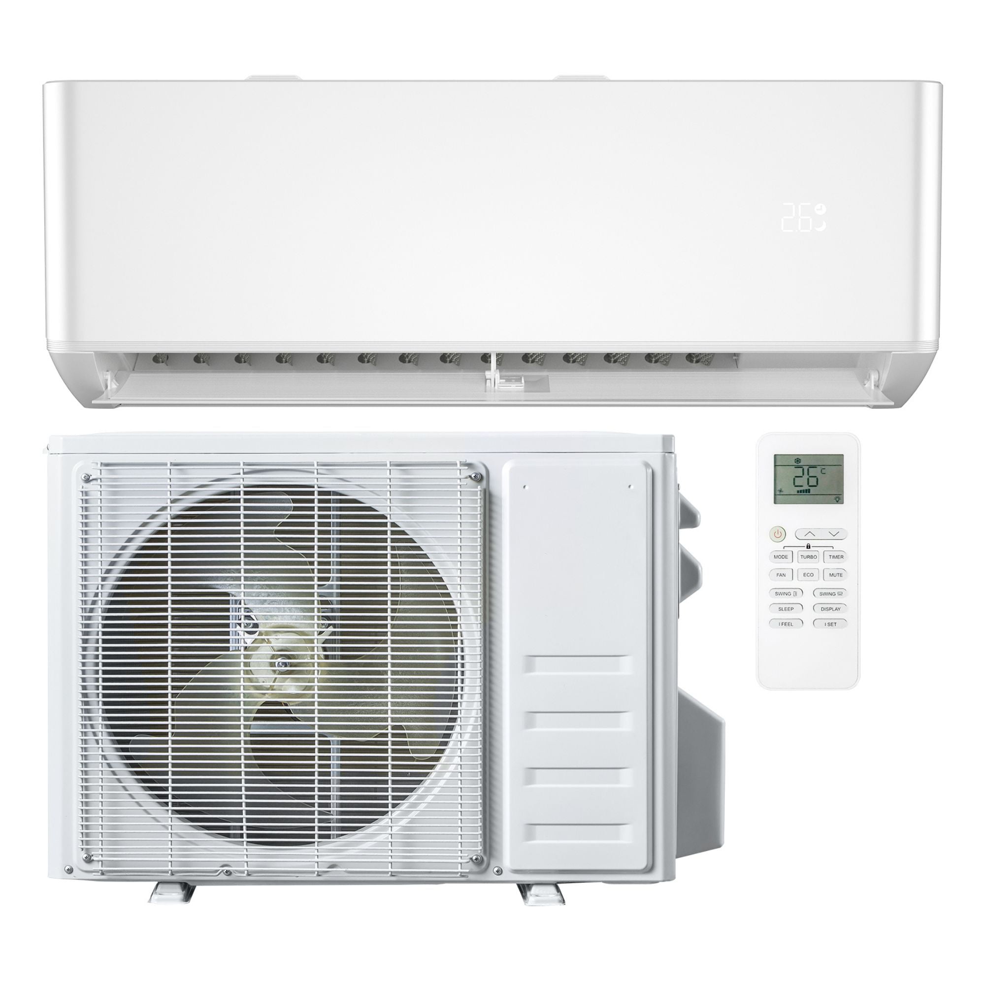 Cool-Living 11,000 BTU Window Mount Air Conditioner with WiFi & Remote ...