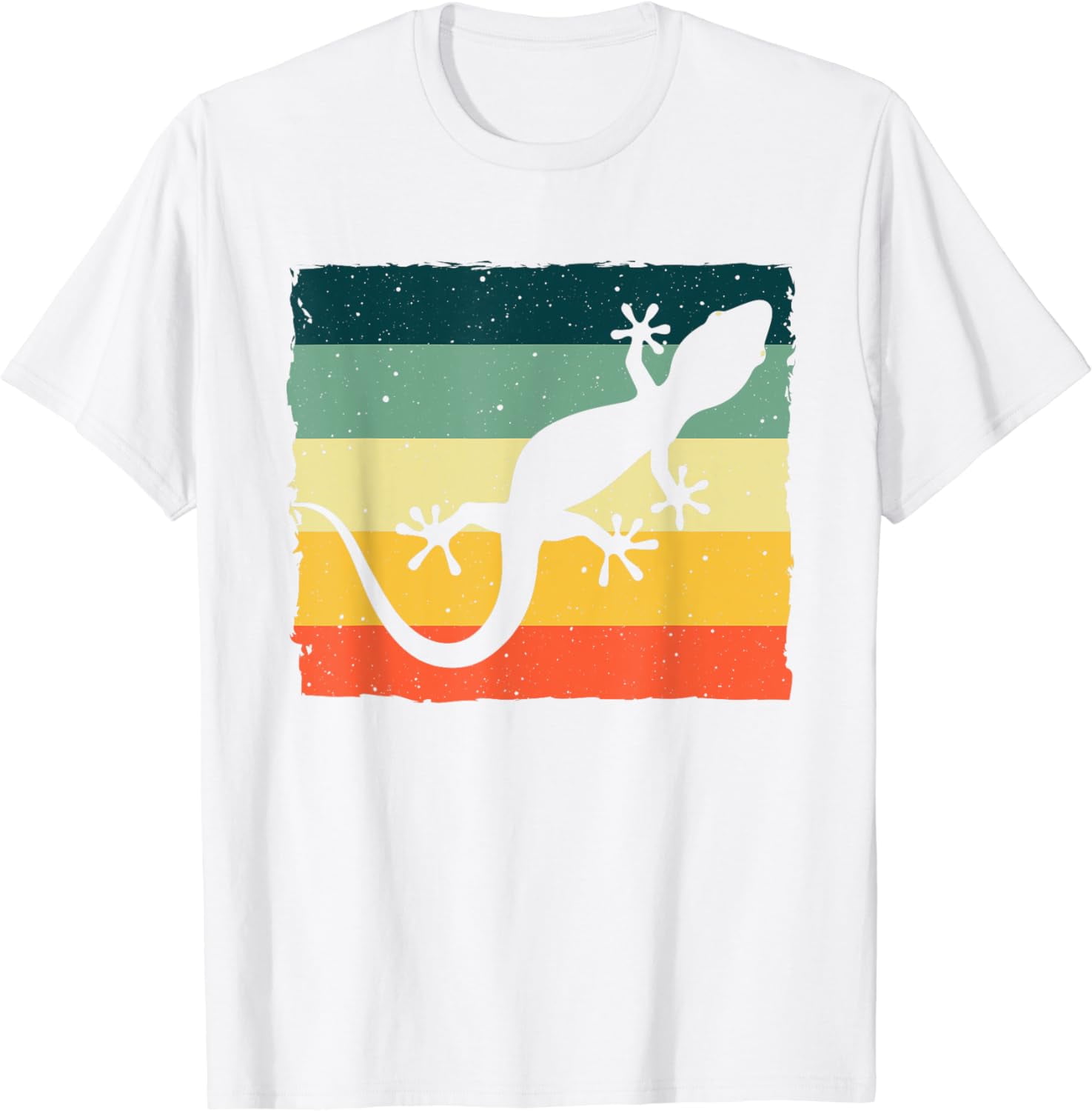 Cool Lizard For Men Women Boy Vintage Crested Leopard Gecko T-Shirt ...