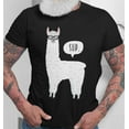 Cool Llama Sunglasses Tee, Chill Alpaca SUP Quote Fun Animal Meme ...
