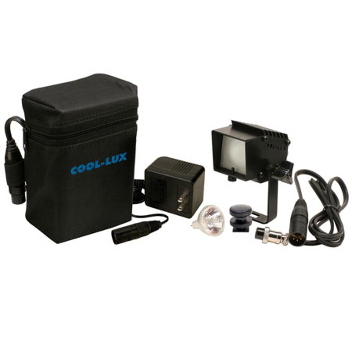 Cool-Lux LK2524 Digi-Lux On-Camera Light Kit - 35 Watt, Dimmer, 4-Pin ...
