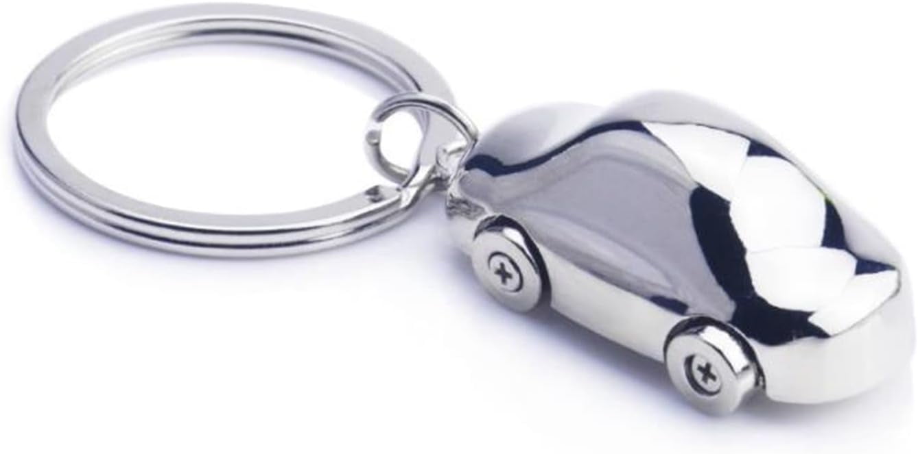 Cool Luxury Metal Keychain Car Model Key Chain Key Ring Racing Car ...