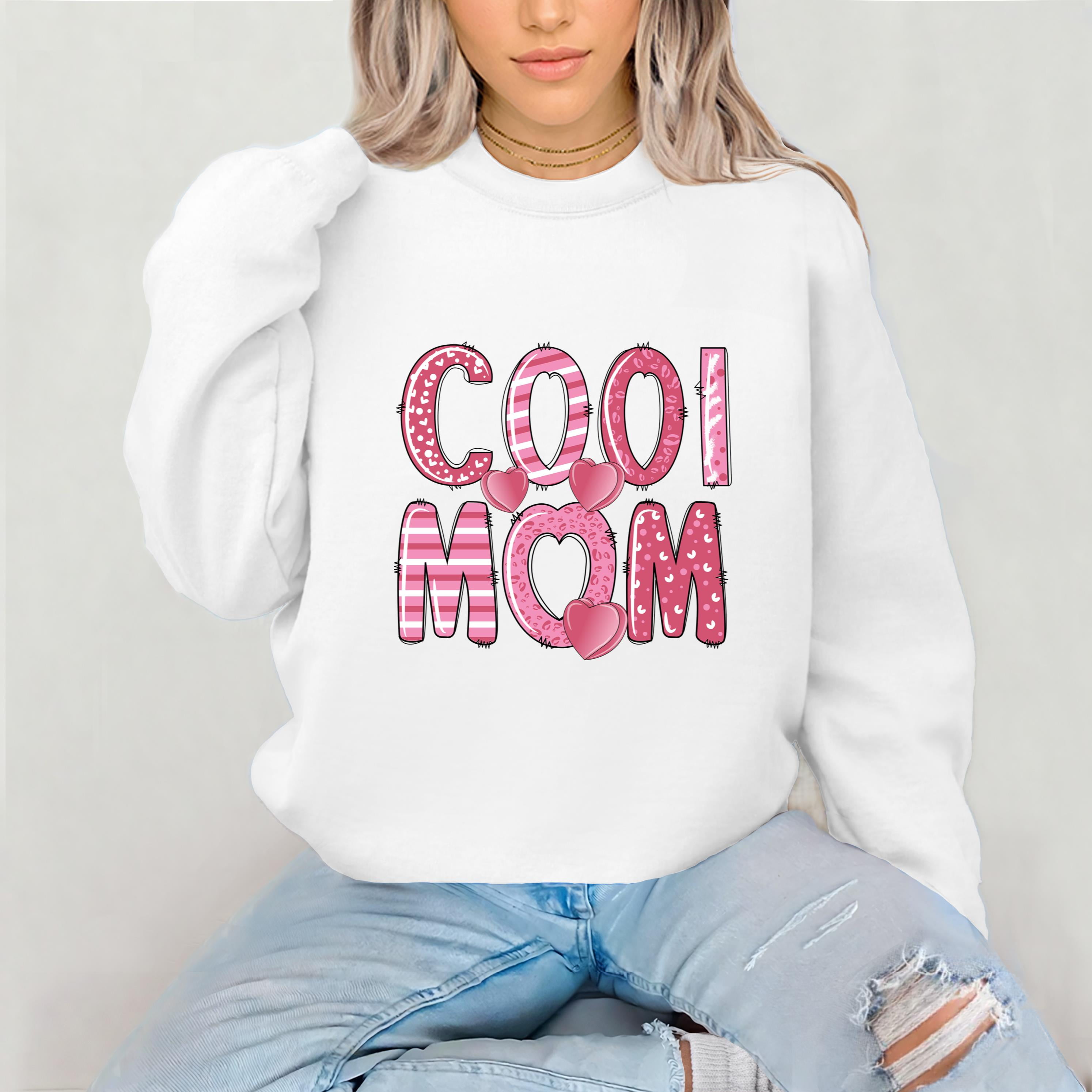 Cool MOM Unisex Tee,Sweatshirt,Hoodie, Stylish Design for Trendy Moms ...