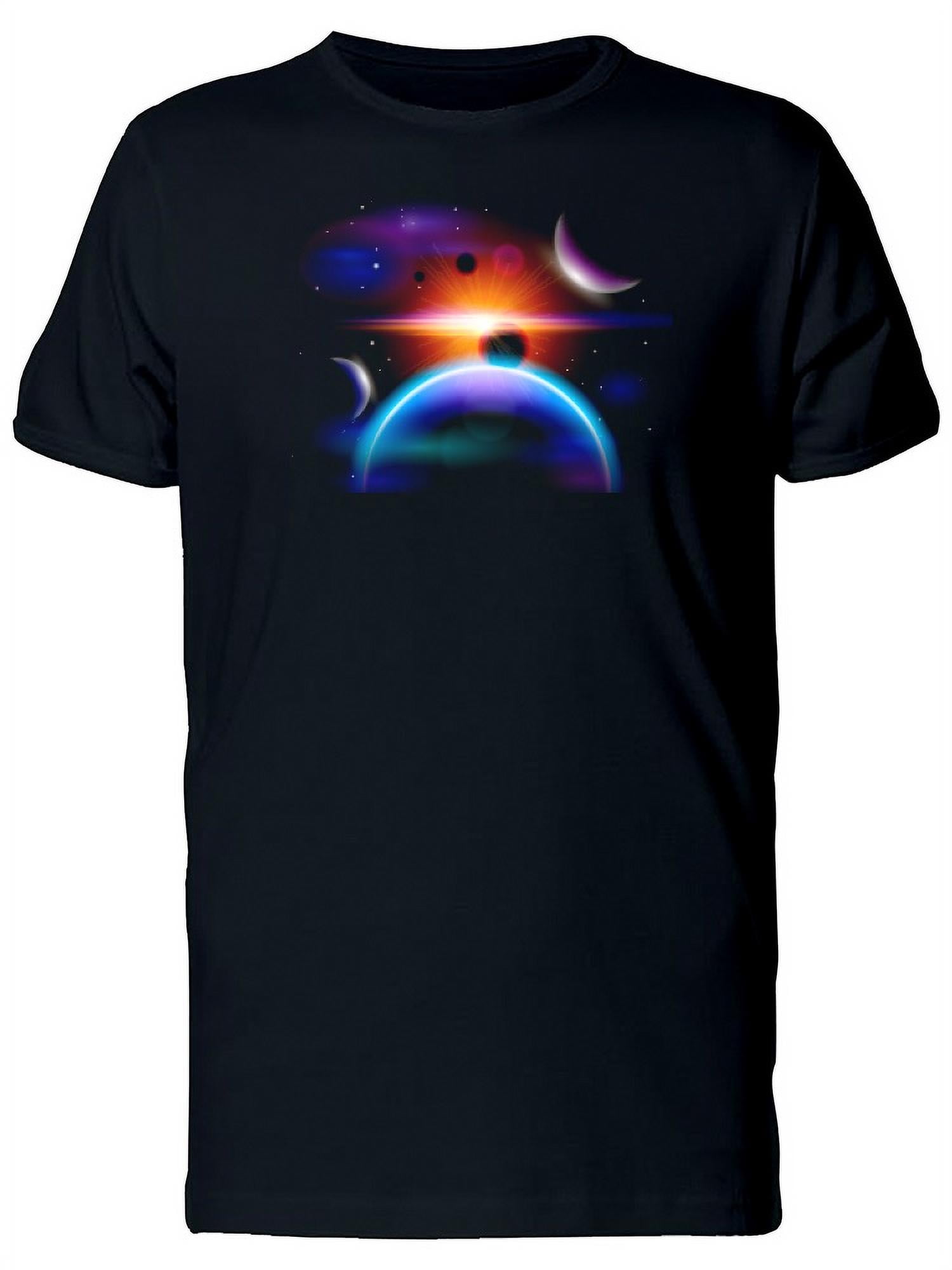 Cool Magic Galaxy Space T-Shirt Men -Image by Shutterstock, Male Medium ...