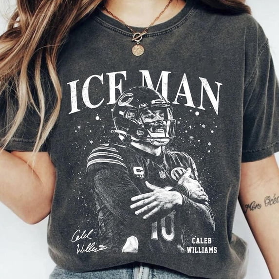 Cool Man Caleb Willi@ms Football Vintage T-Shirt, Chic@g0 Football T ...