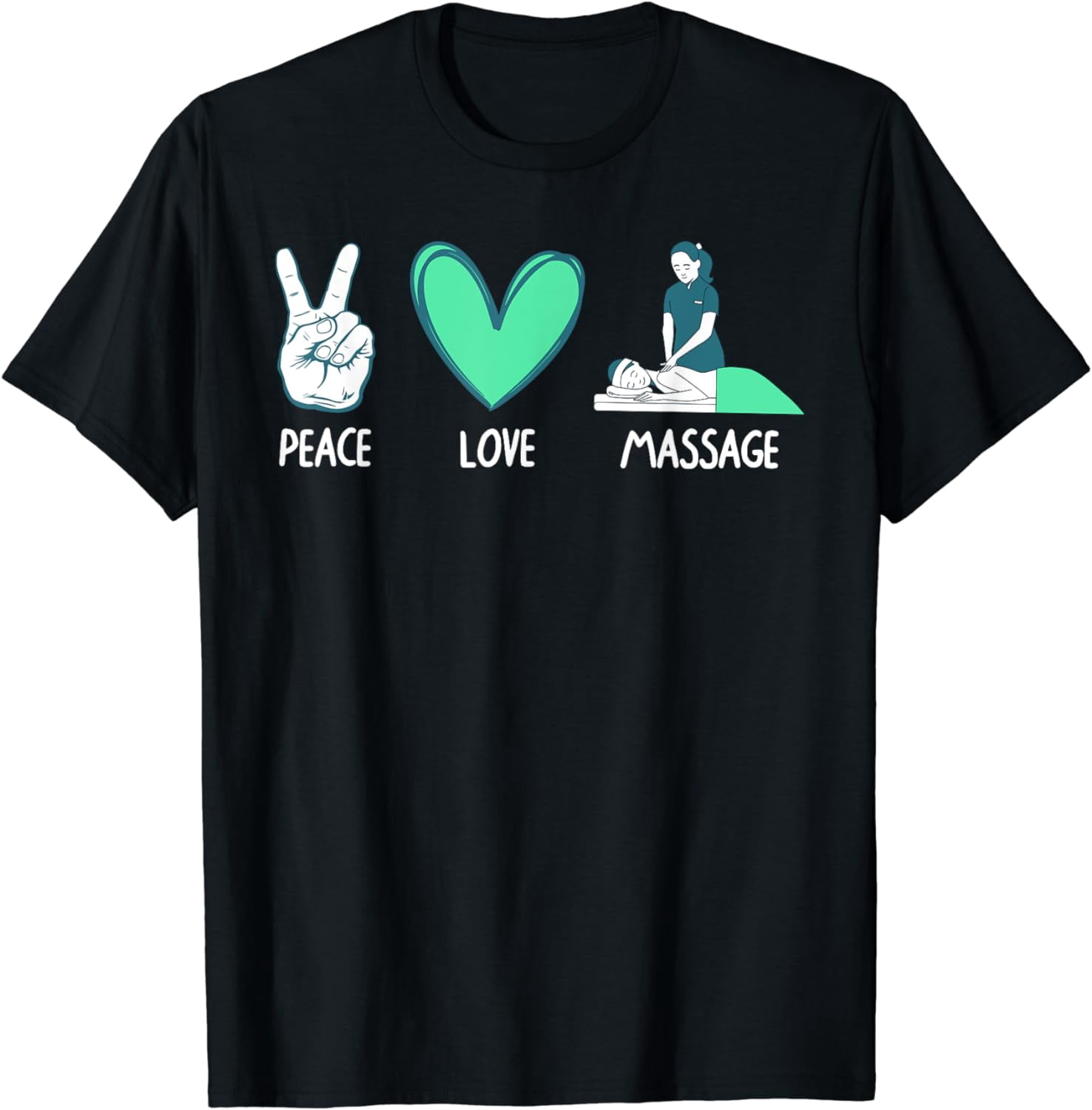 Cool Massage Therapist Design For Men Women Massage Therapy T-Shirt ...