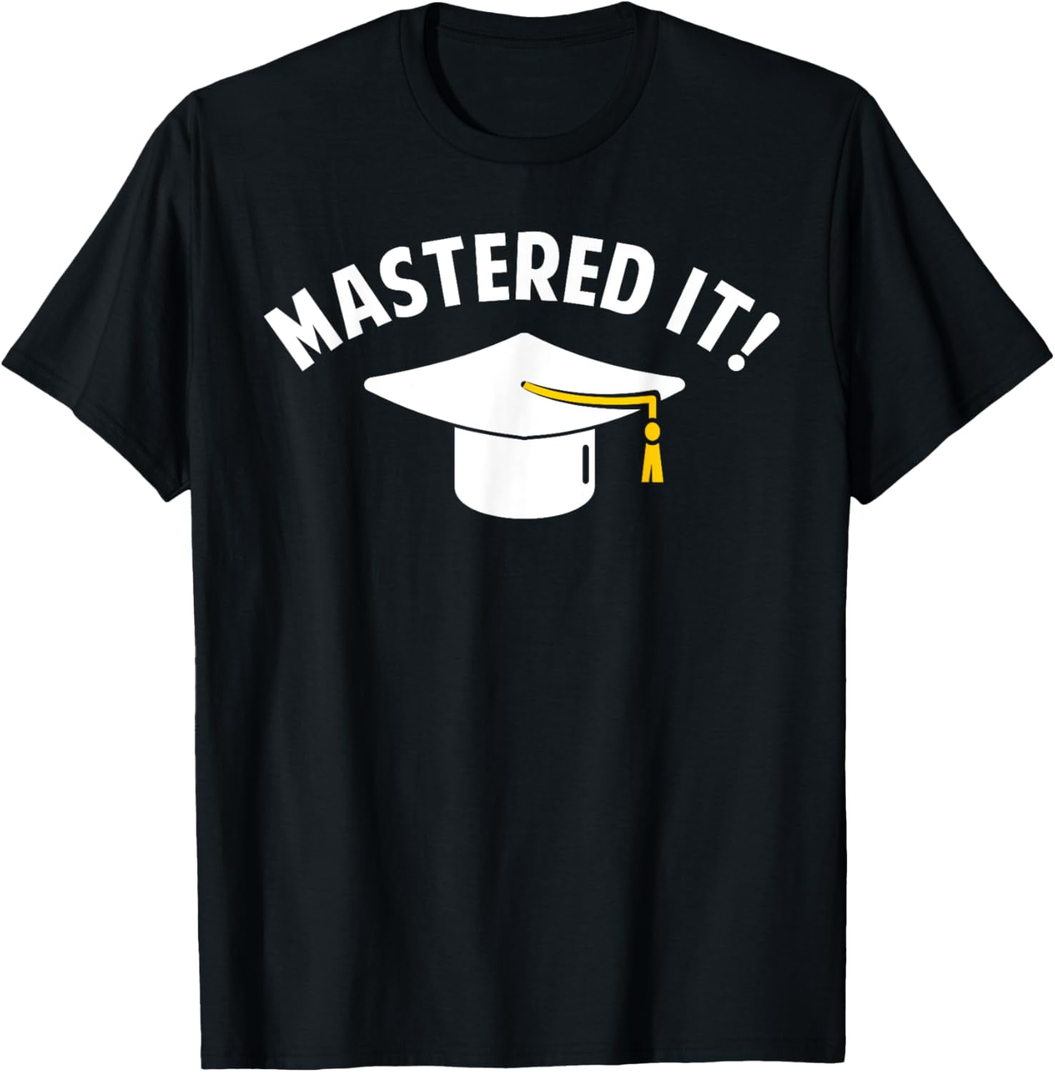 Cool Masters Degree Graduation For Men Women Masters Degree T-Shirt ...
