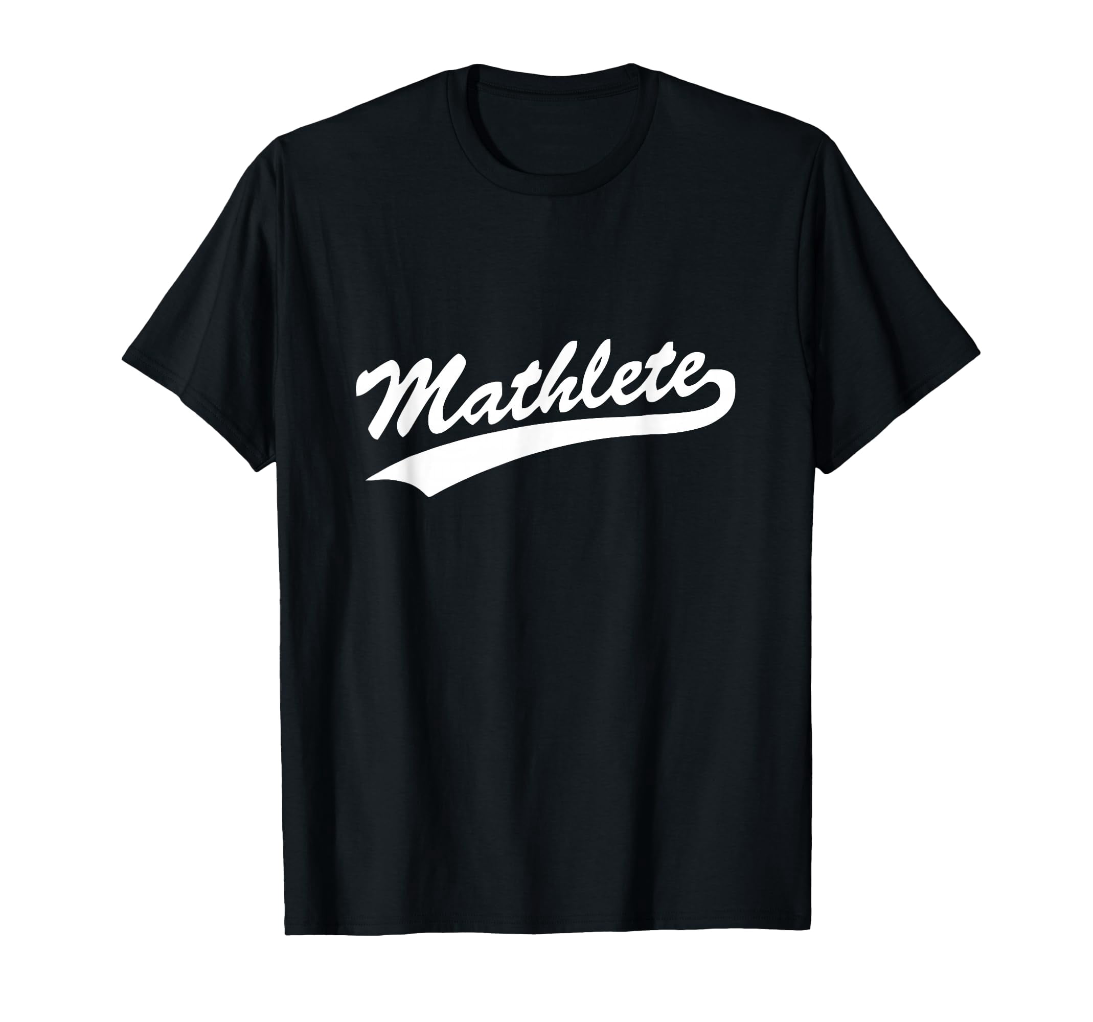 Cool Mathlete T-Shirt - Flex Your Math Pecs with Stylish Cursive Design ...
