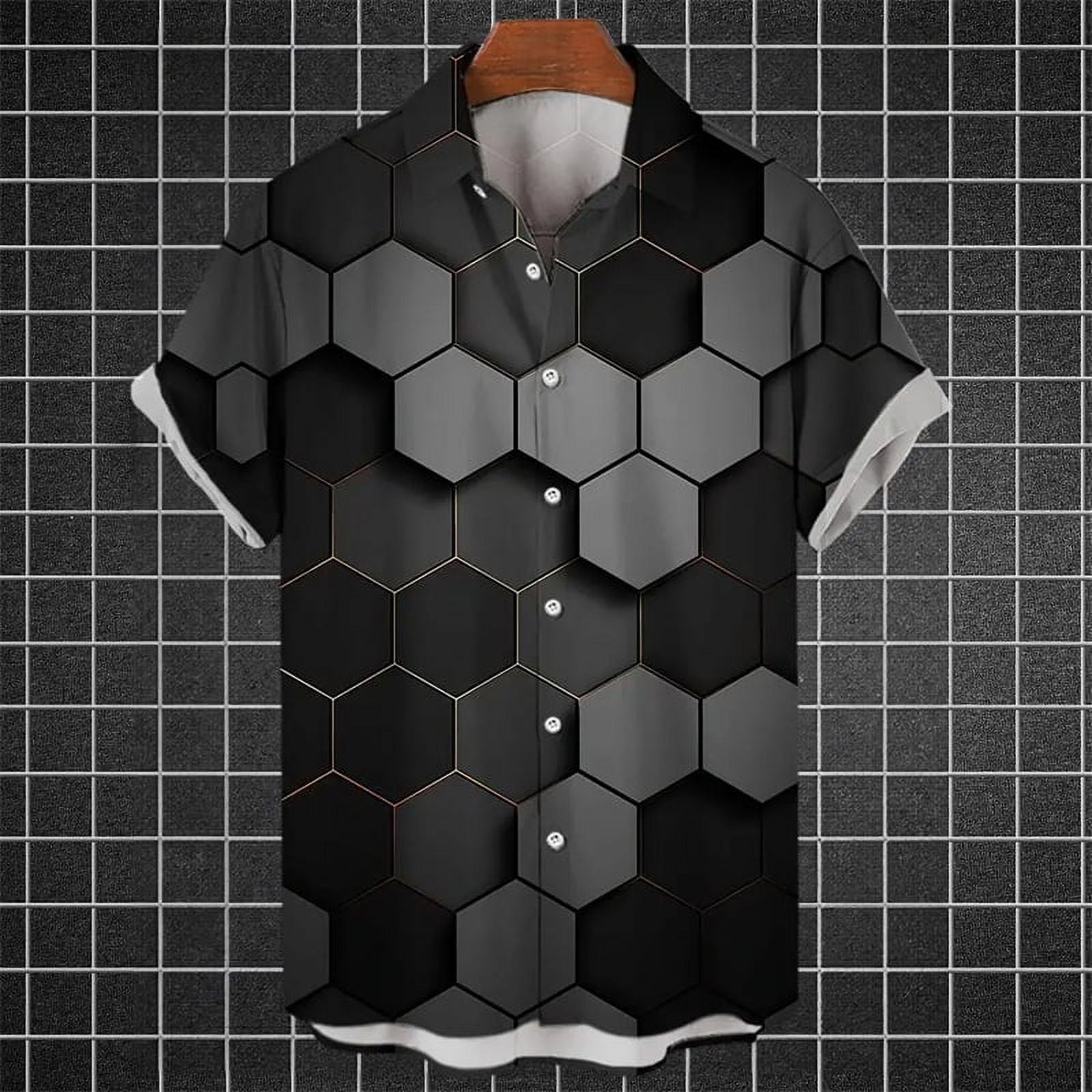 Cool Mecha Graphic Blouses Harajuku Colorful Lights 3D Print Shirts For ...