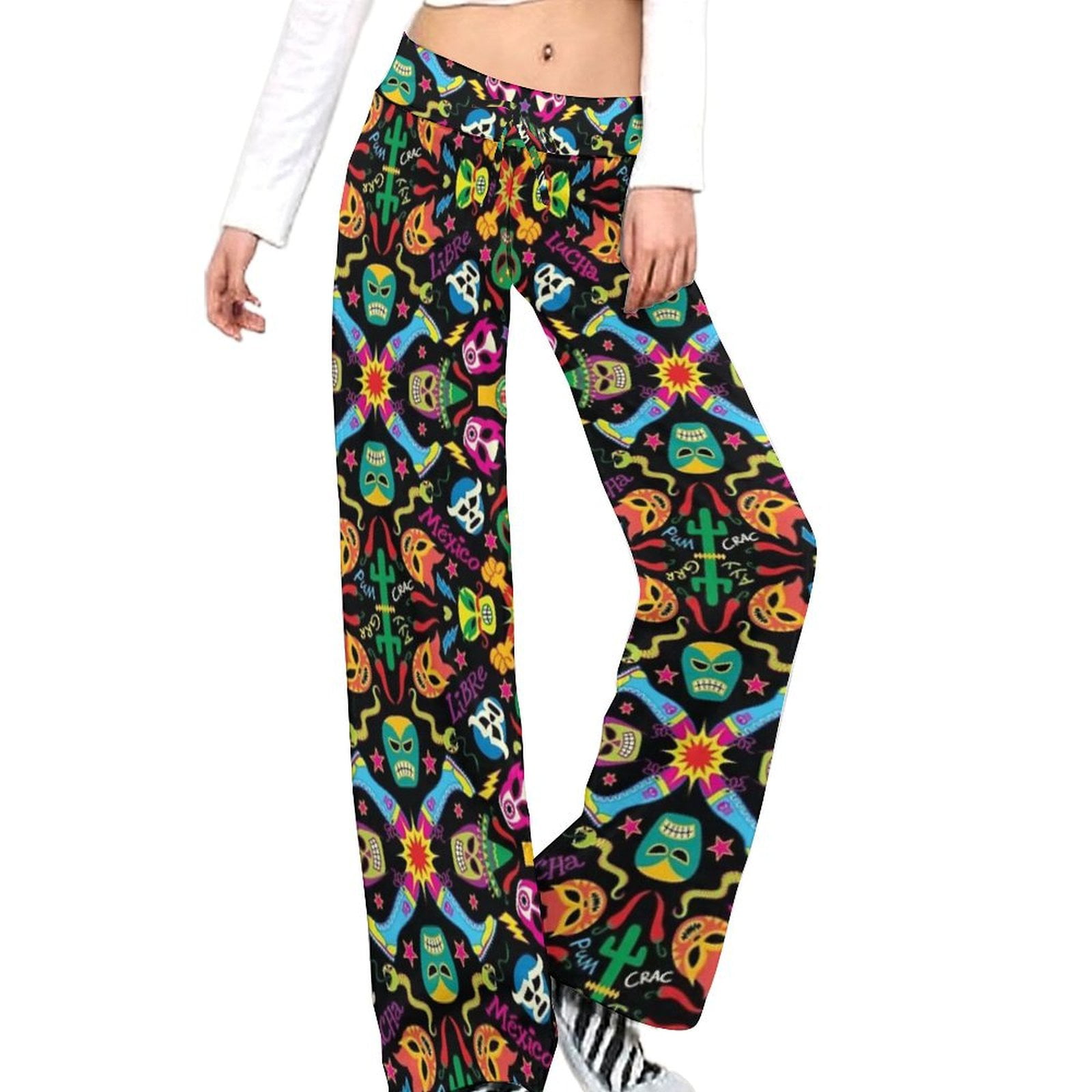 Cool Mexican Wrestlers Getting Ready to Fight And Have Fun Womens ...