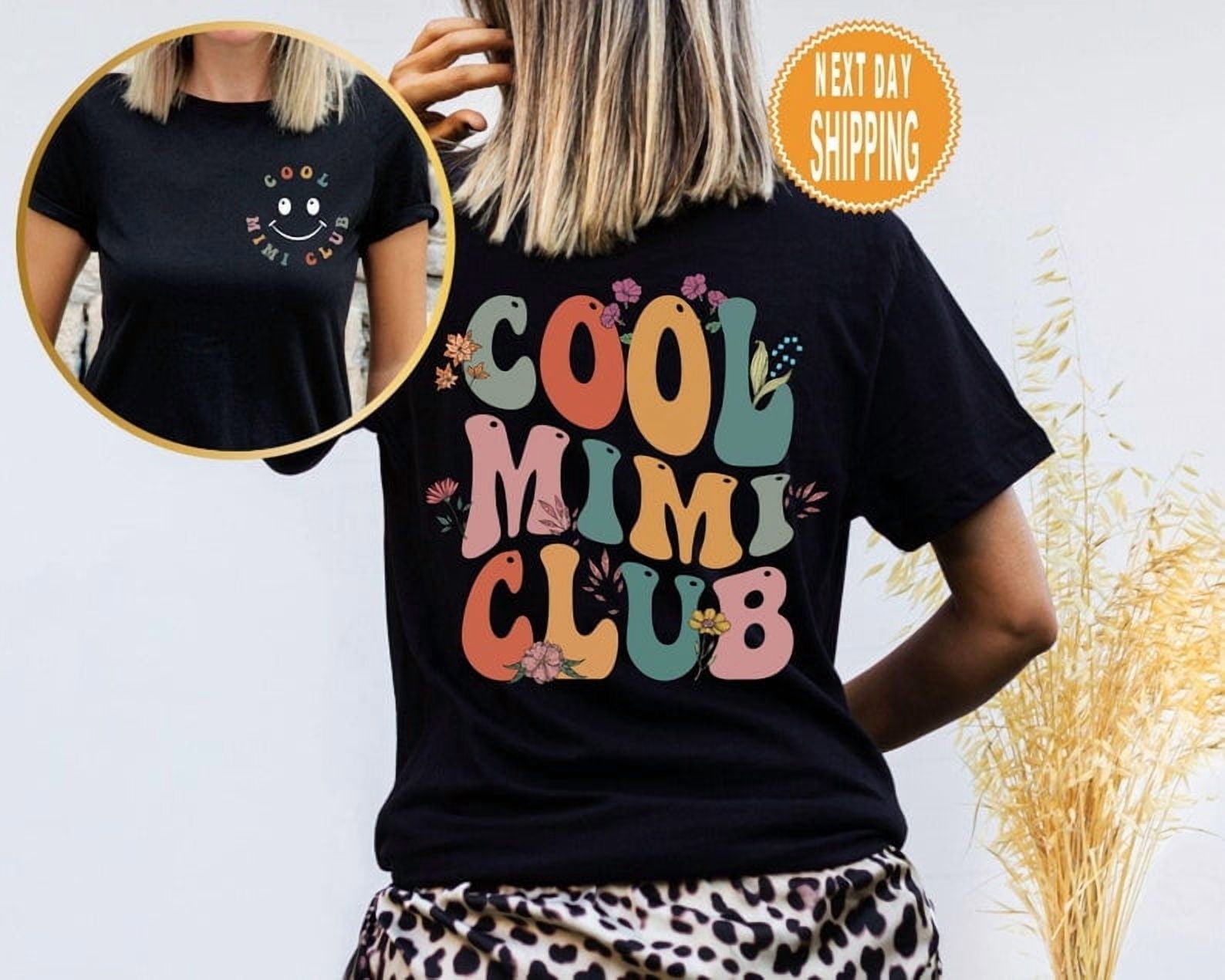 Cool Mimi Club Shirt, Cool Mimi Club T-shirt, New Mimi Gift, Two Sided ...