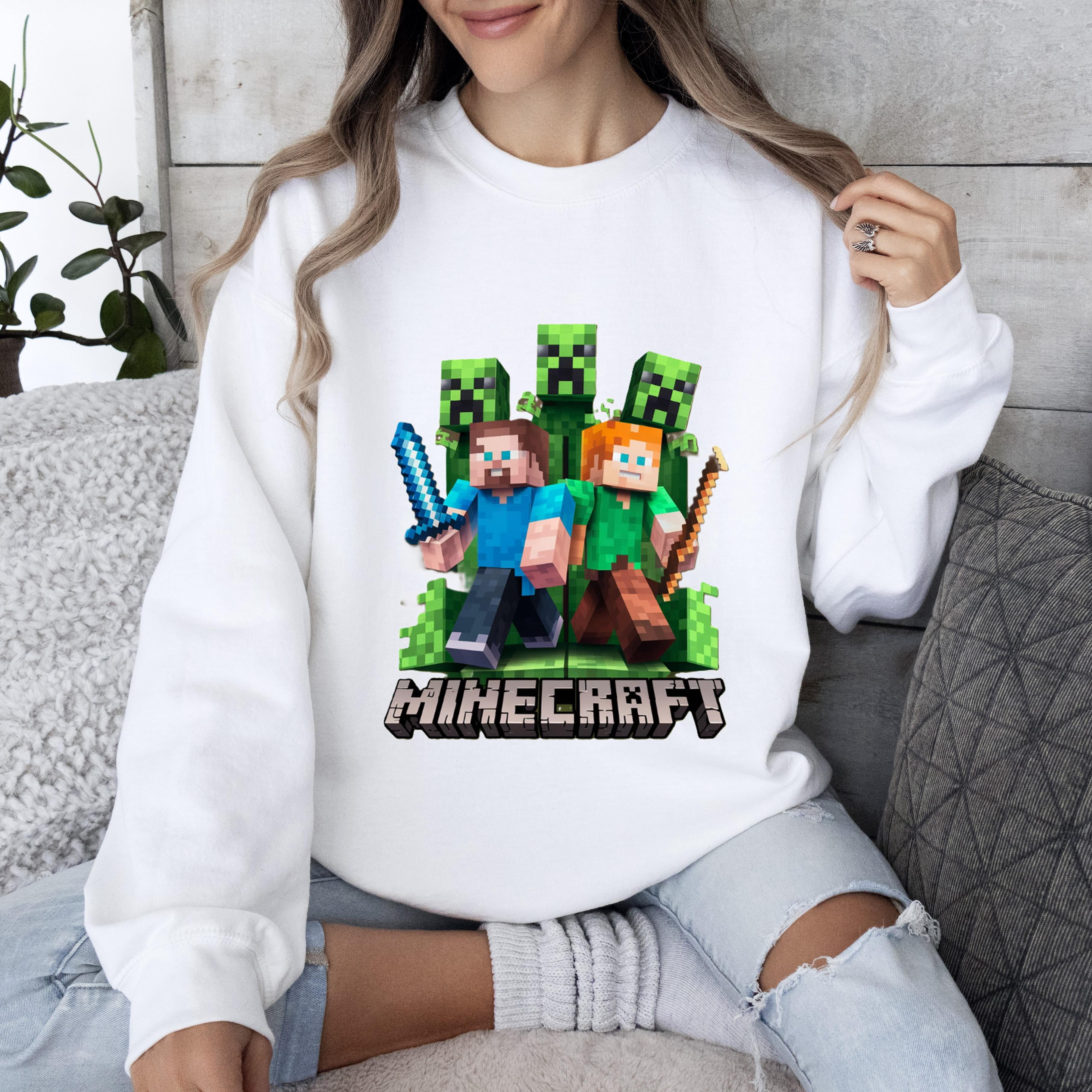Cool Minecraft SWEATSHIRT with Iconic Pixel Art Design - Great Gift for ...