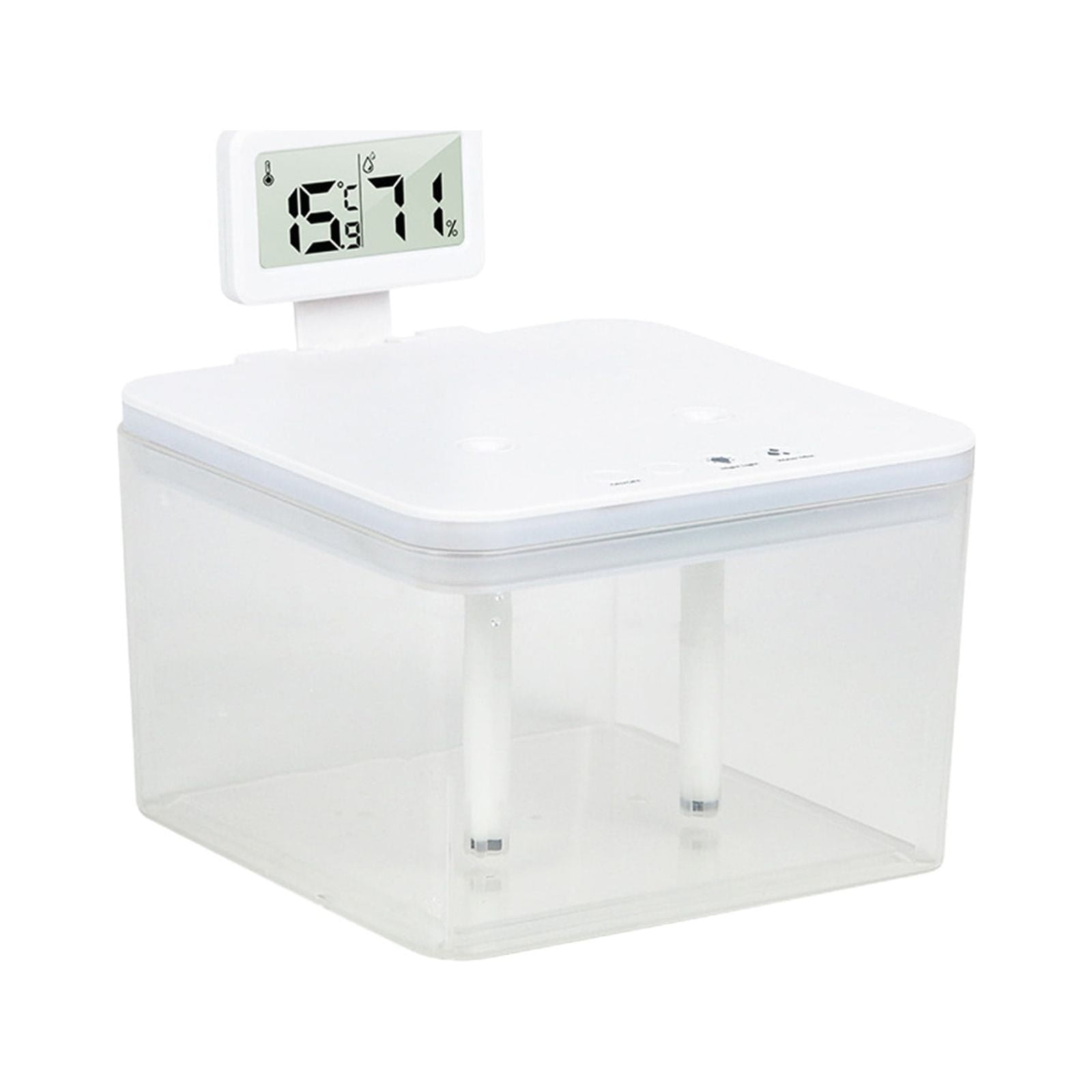 Mouliraty Cool Mist Humidifier,Colorful Lights(4L Water Tank) Quiet ...