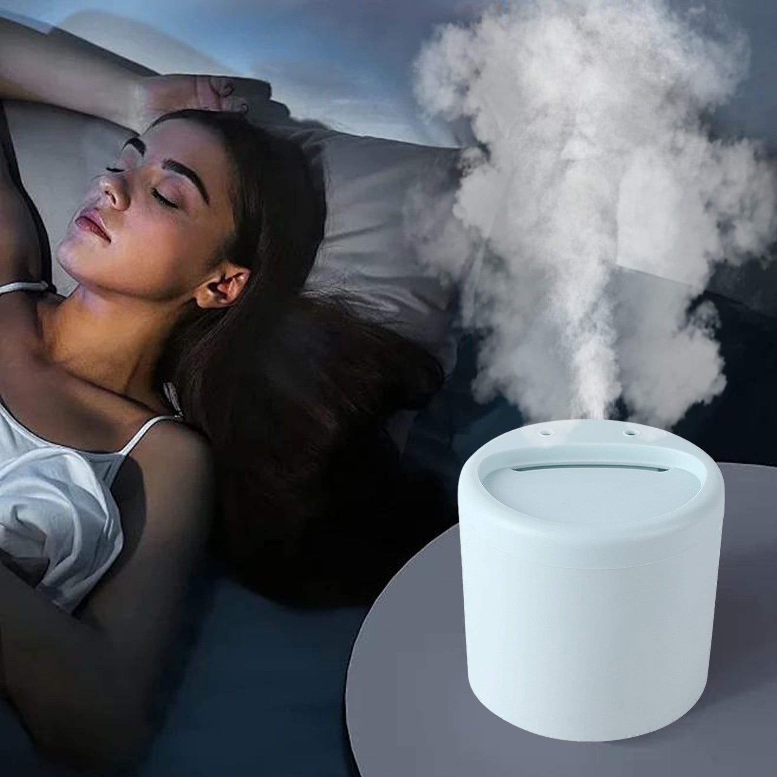 Cool Mist Humidifiers for Bedroom Quiet Humidifiers for Large Room, 2 ...