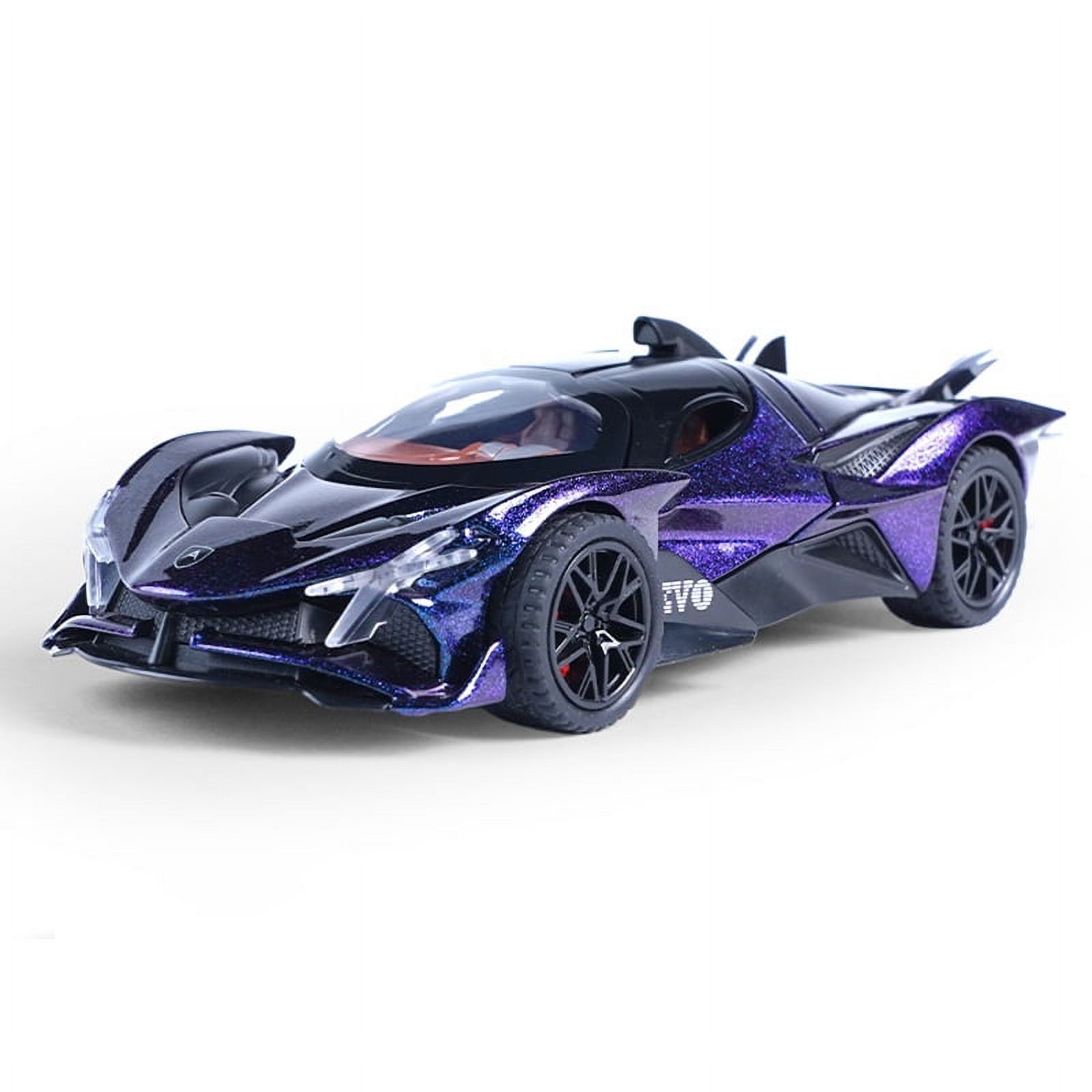 Cool Model 1:32 ApEVOollo Alloy Diecast Sports car Sound Light Pull ...