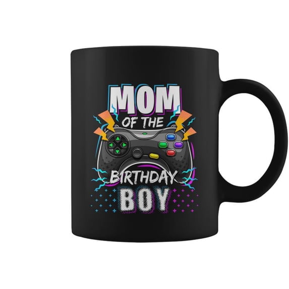 Cool Mom Of The Birthday Boy Gift Matching Video Gamer Birth - Walmart.com