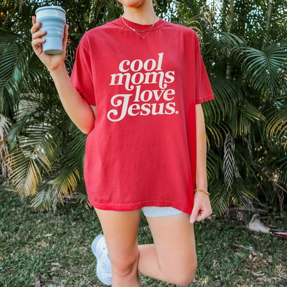 Cool Moms Club Faith Shirt, Christian Mom Gift Tee, Mothers Day Love ...