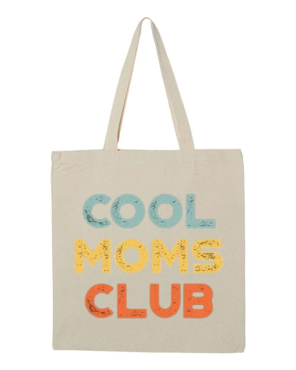 Cool Moms Club With A Retro Sunset For A Mother's Day Gift Tote Bag ...