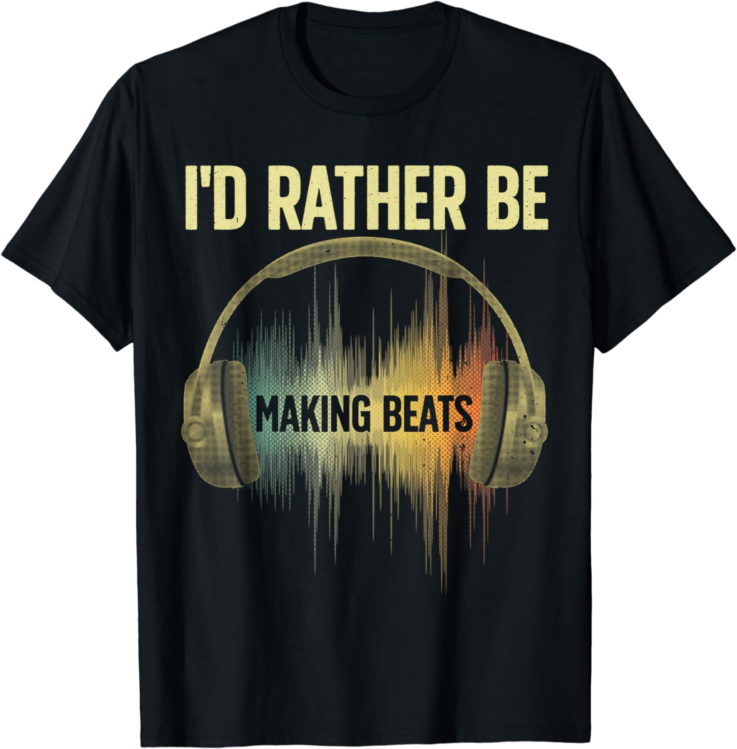 Cool Music Producer Art For Men Women Disc Jockey Beat Maker T-Shirt ...