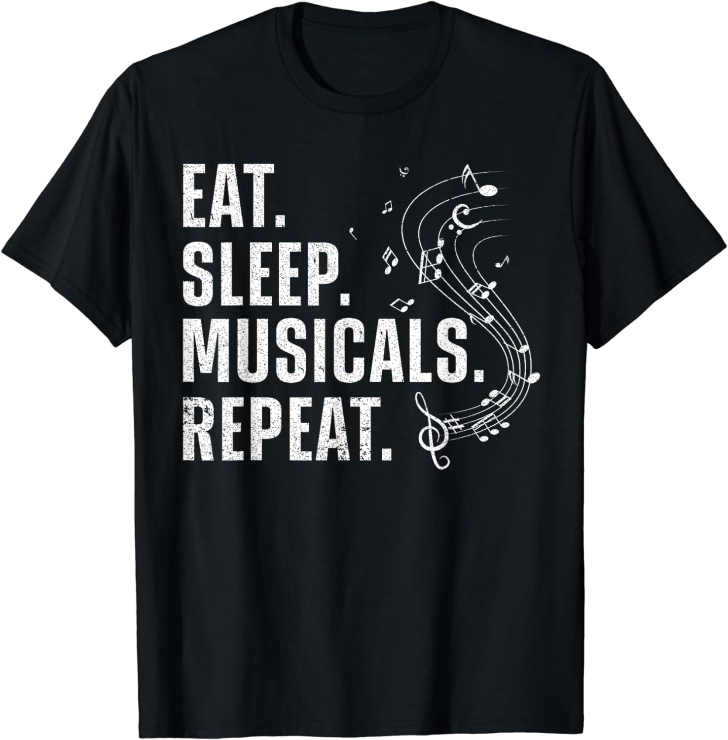 Cool Musical Design For Men Women Broadway Musical Theatre T-Shirt ...
