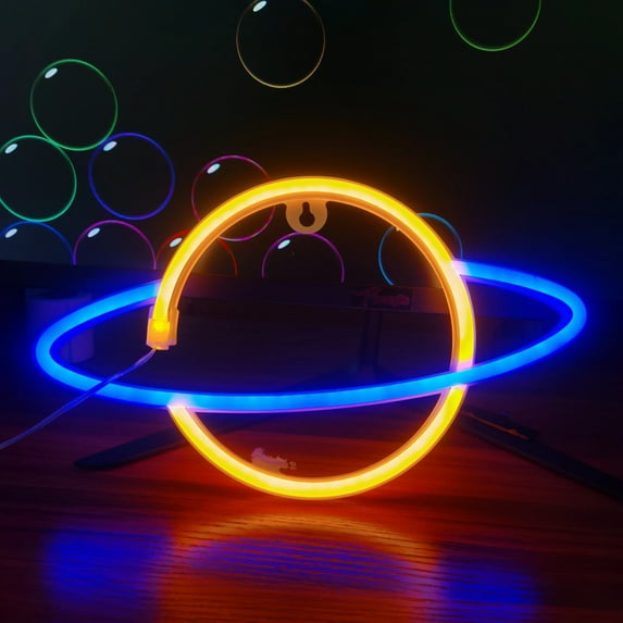 Cool Neon Light - Battery/USB Powered, RGB Ambient Light for Game Room ...