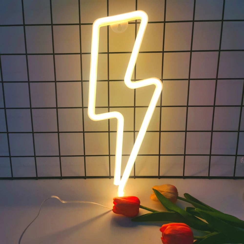 Cool Neon Light - Battery/USB Powered, RGB Ambient Light for Game Room ...