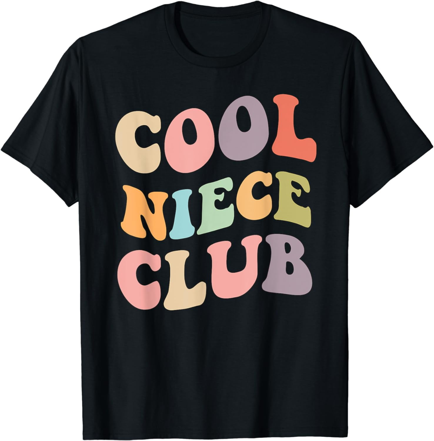 Cool Niece Club- Family Matching graphics T-Shirt - Walmart.com