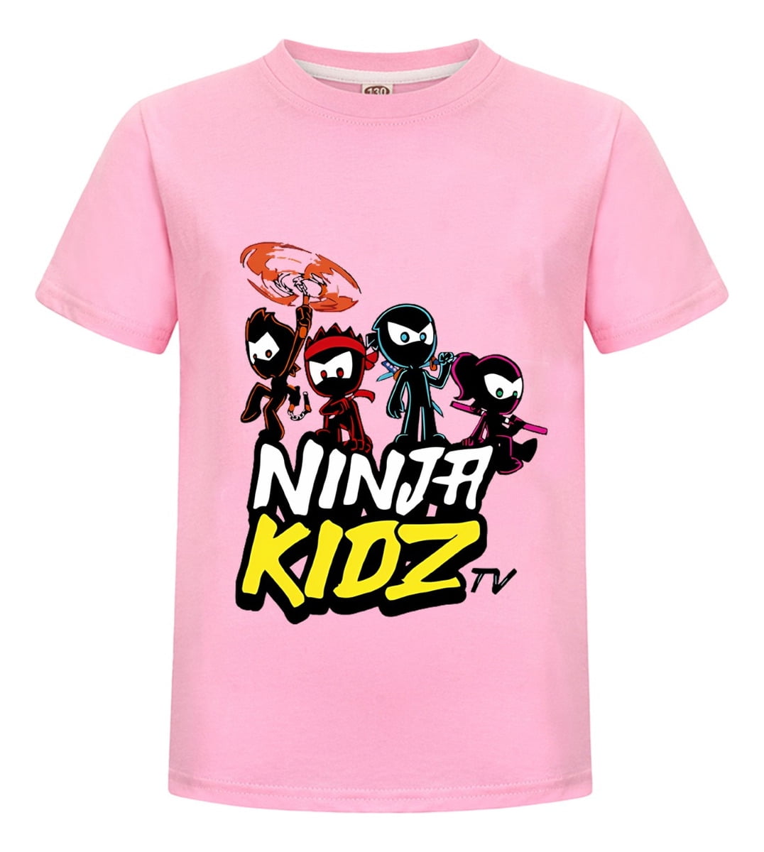 Cool Ninja Kidz T-Shirt for Boys Girls – Vibrant Character Design on ...