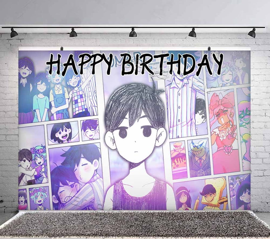 Cool Omori Game Backdrop Banner Party Supplies Poster Movie Theme ...