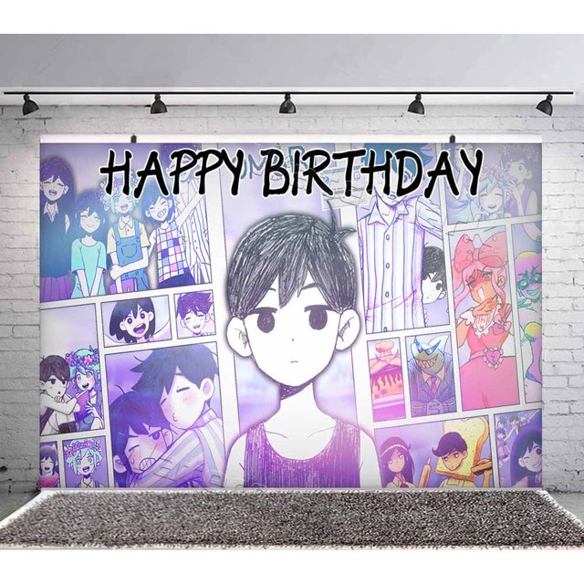 Cool Omori Game Backdrop Banner Party Supplies Poster Movie Theme ...