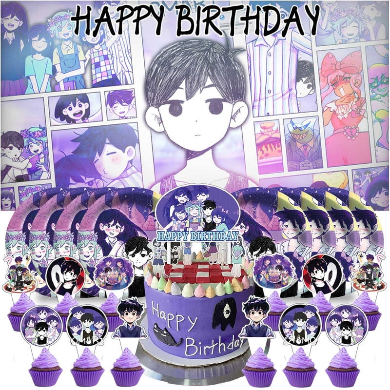 Cool Omori Game Plates Birthday Party Supplies Decor Decorations ...