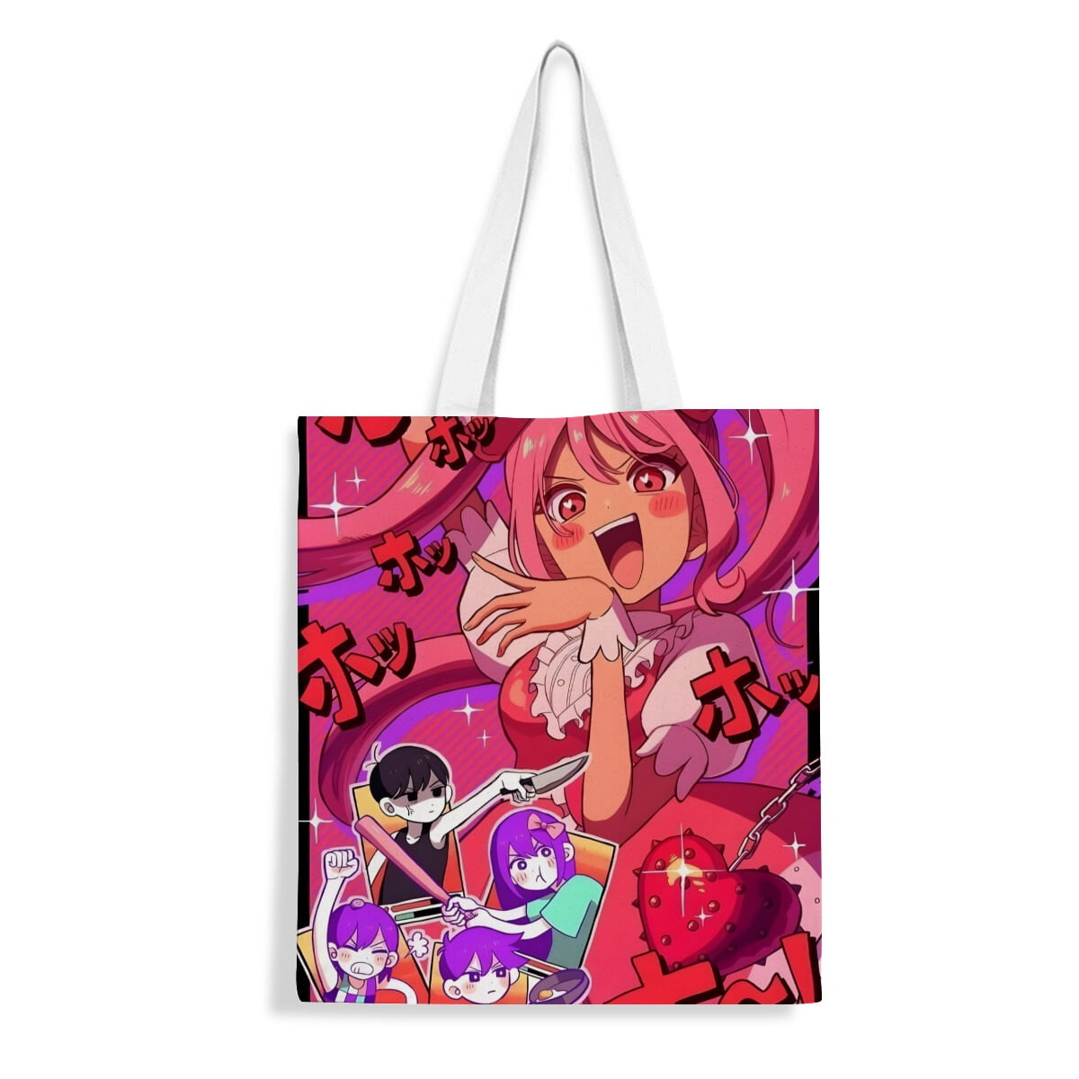 Cool Omori Game canvas Tote Bag handbag: Aesthetic bag designed for ...