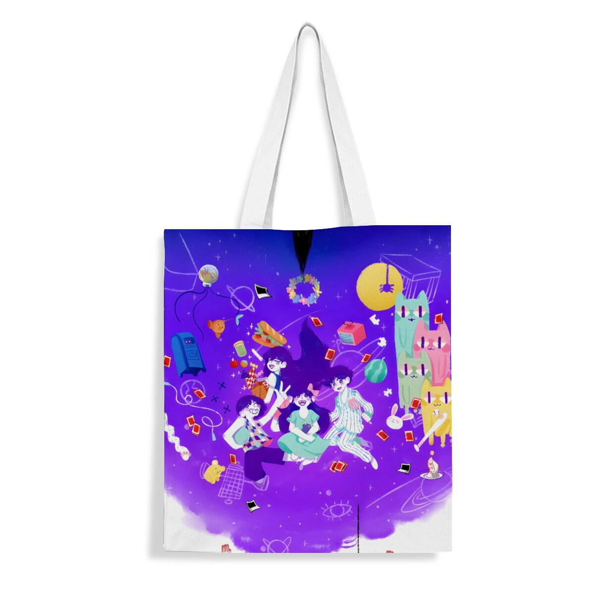 Cool Omori Game canvas Tote Bag handbag: Cute and functional tote bag ...