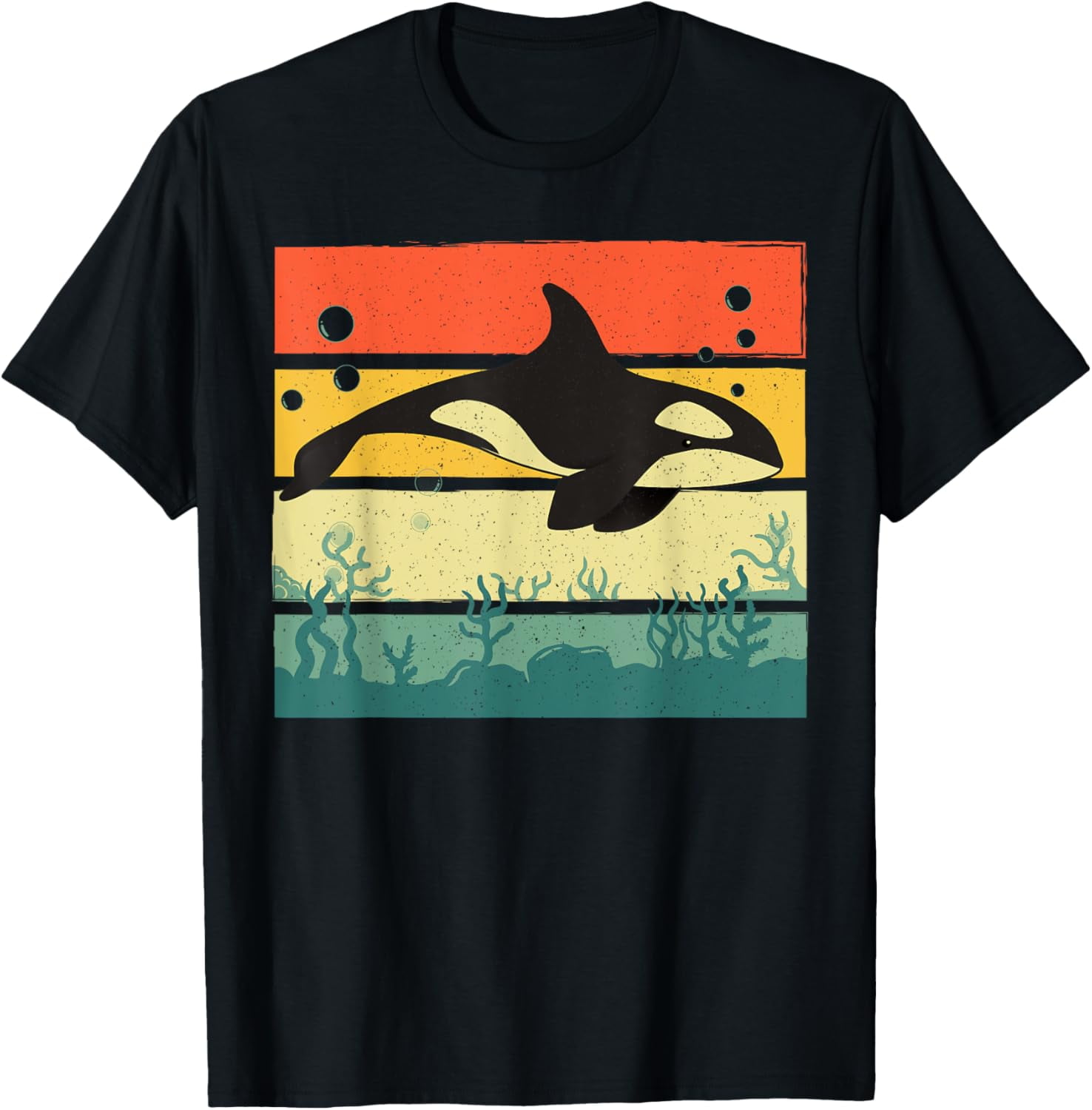 Cool Orca Design For Men Women Kids Killer Whale Orca Lover T-Shirt ...