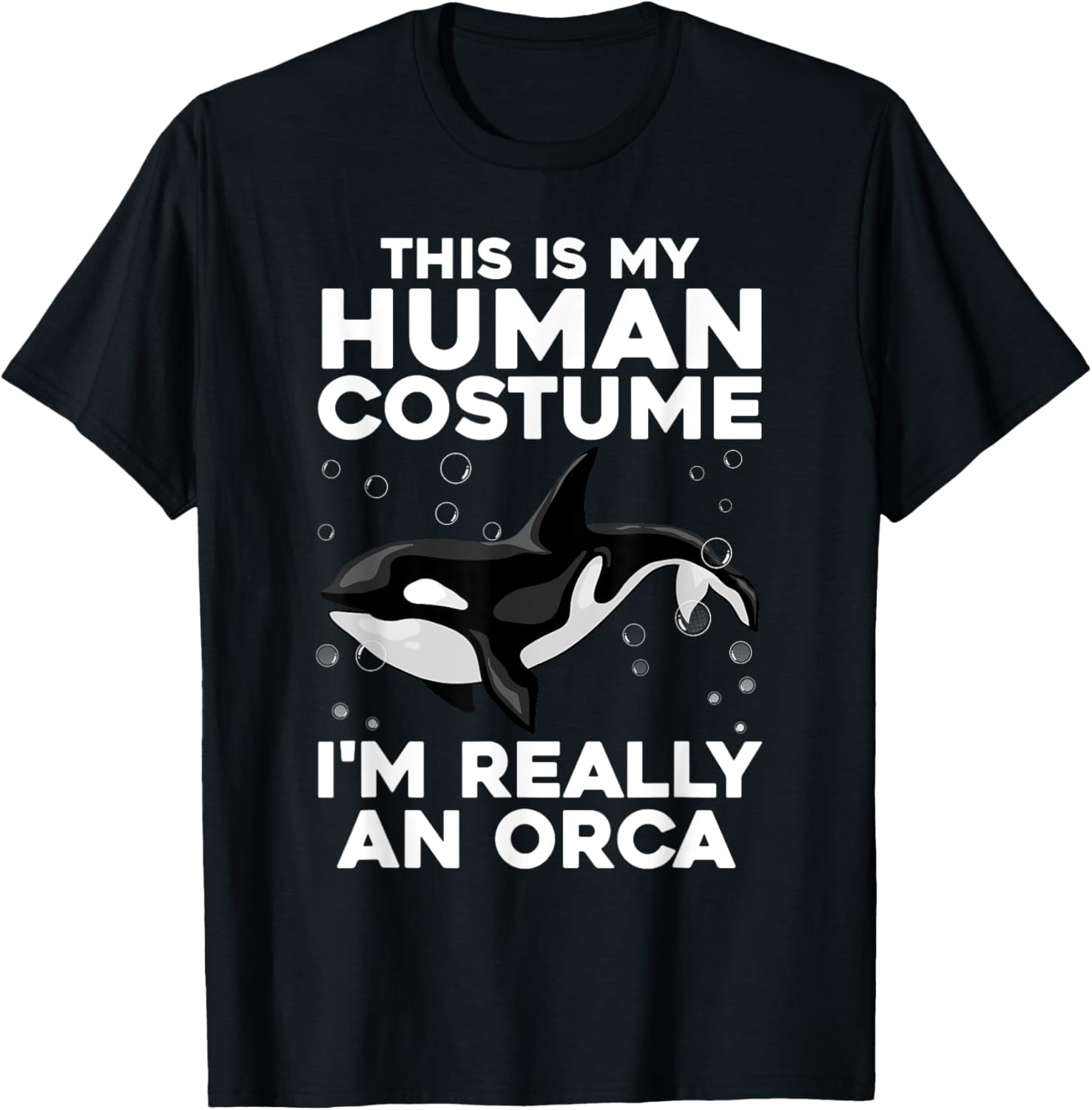 Cool Orca Design For Men Women Sea Ocean Animal Orca Lover T-Shirt ...