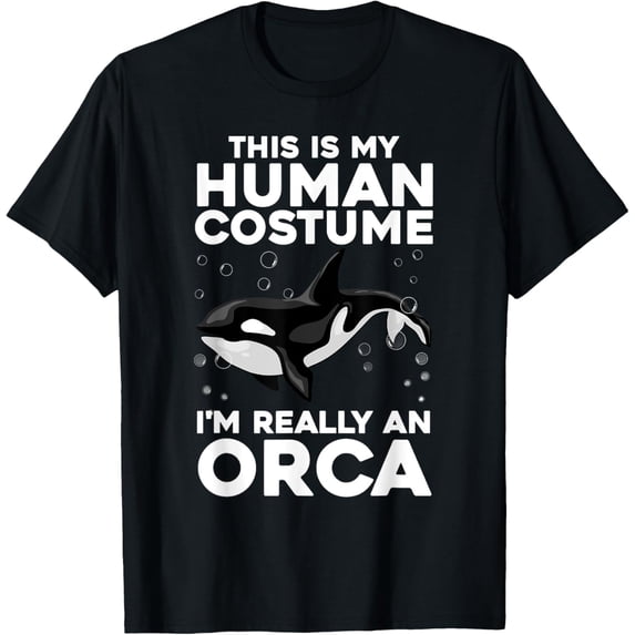 Cool Orca Design For Men Women Sea Ocean Animal Orca Lover Version Two ...