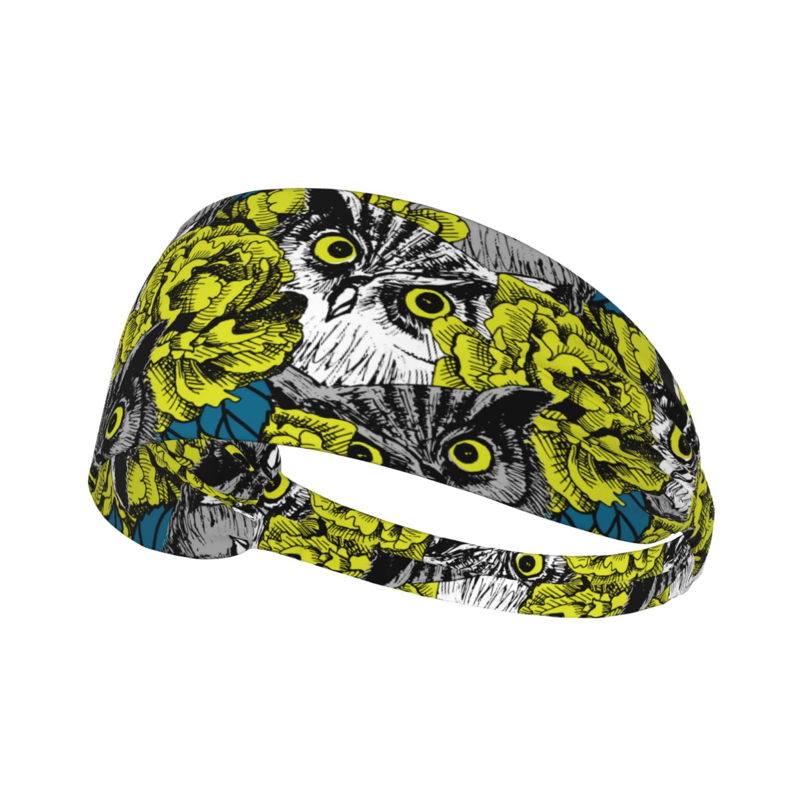 Cool Owls Sports Headbands for Women & Men, Sweat Bands Headbands Men ...