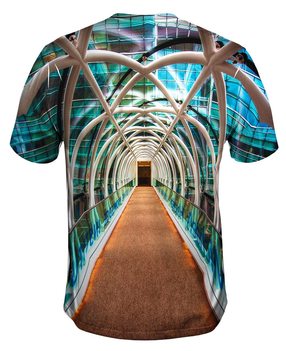 Cool Pedestrian Bridge Mens T-Shirt All Over Print - Walmart.com