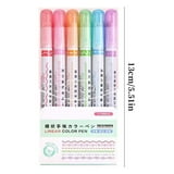 Cool Pens 6 Different Curved Shapes Nib Outline Pen Dry Pen Color ...