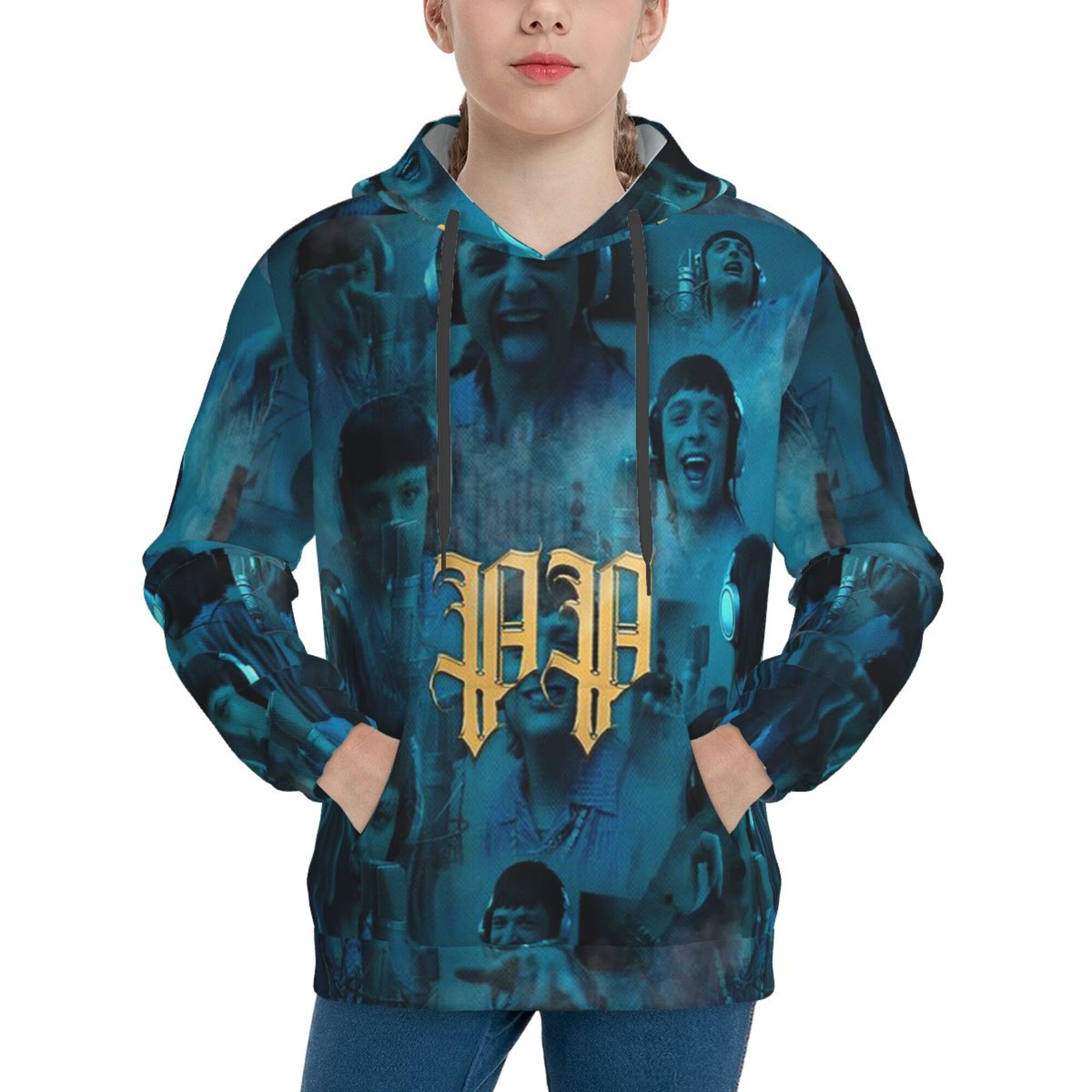Cool Peso Pluma Hoodies Teen Sweatshirts Pullover Long Sleeves Hooded ...