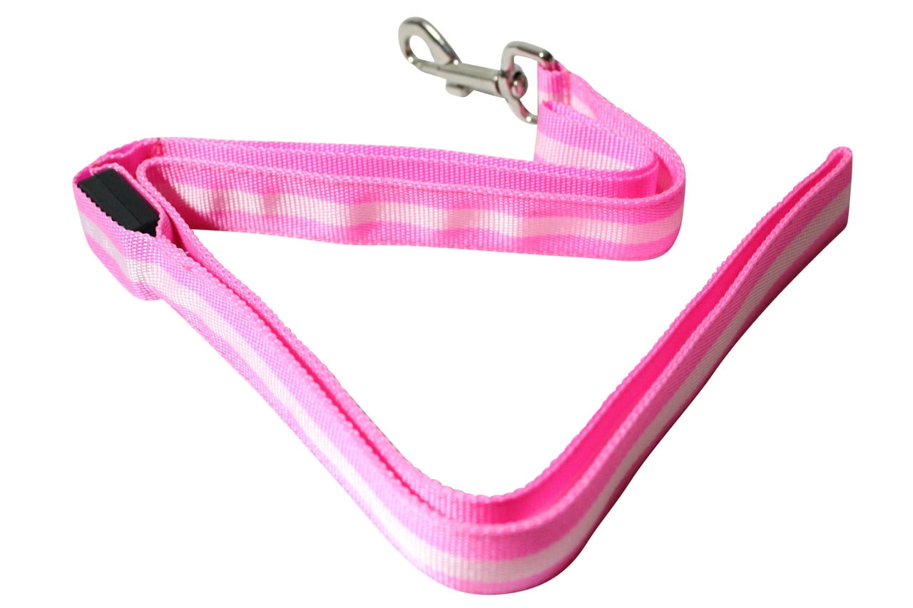 Cool Pets LED Light-Up Dog Leash, 120cm Nylon, Pink - Walmart.com