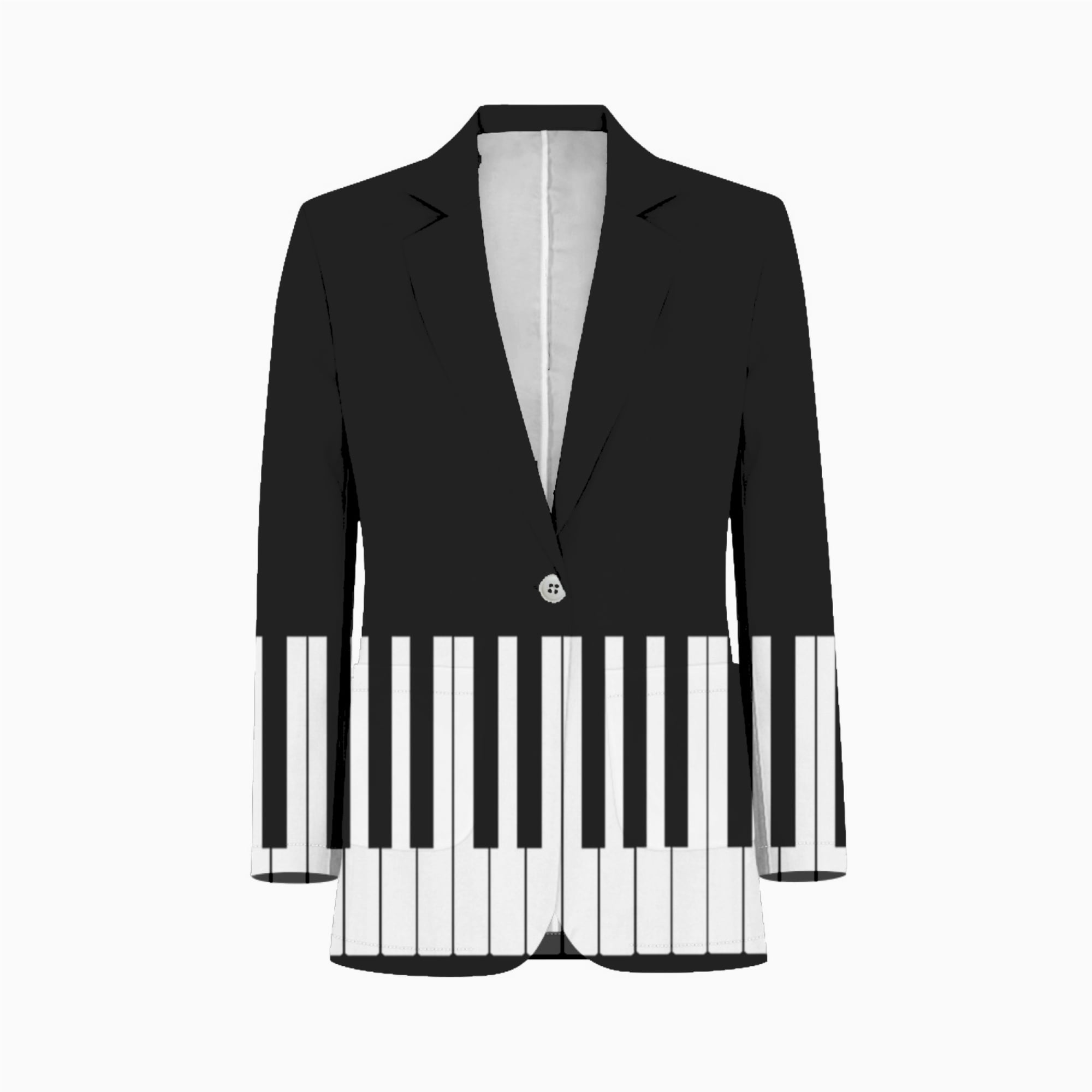 Cool Piano Keyboard Men Blazers Slim Clothing Summer Jacket Man ...