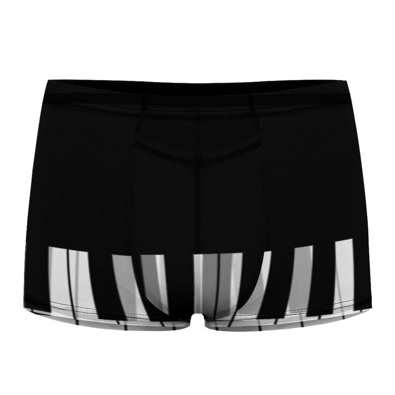 Cool Piano Keyboard Men's Mesh Boxer Briefs Cooling Breathable Sports ...