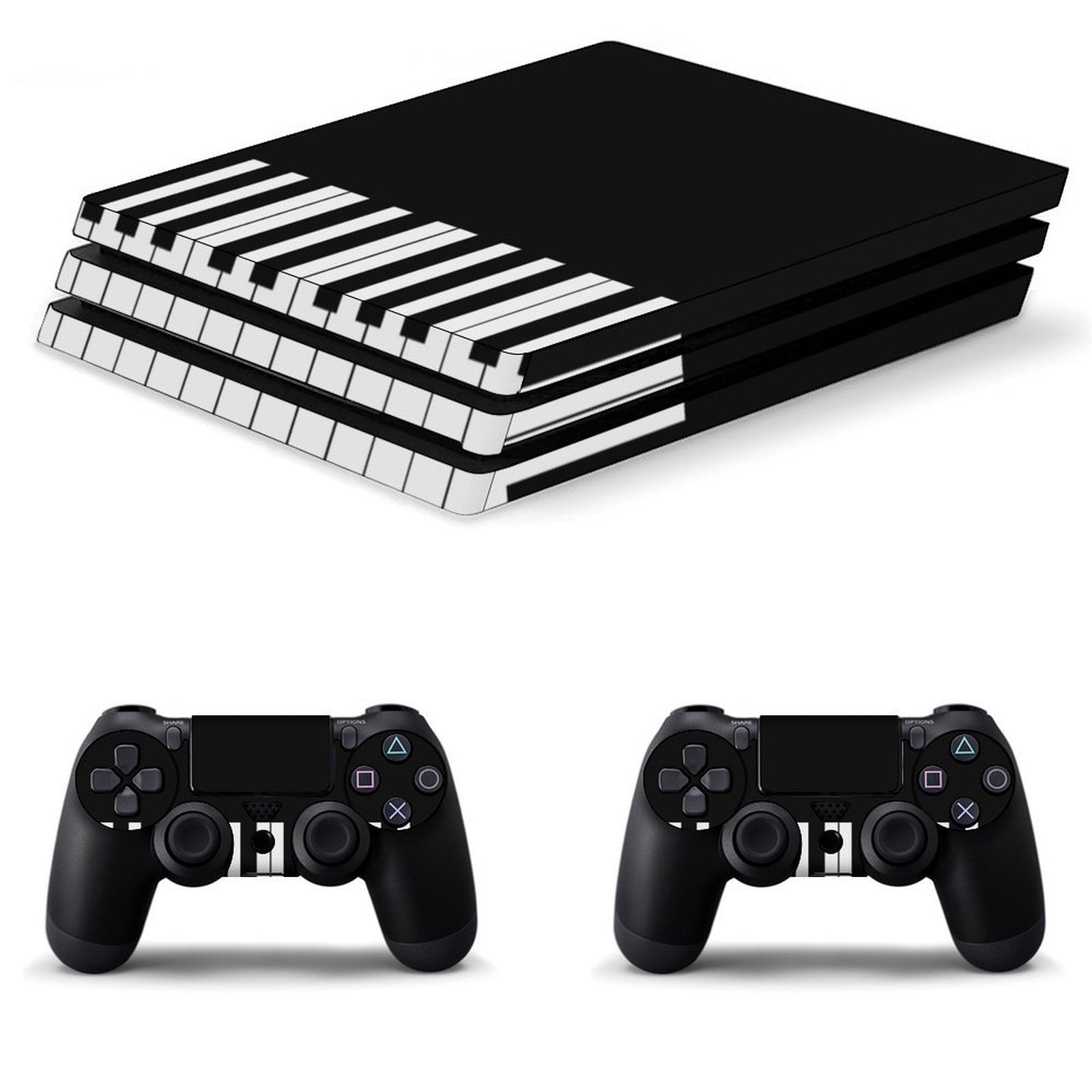 Cool Piano Keyboard PS4/PS4 Pro/PS4 Slim Skin Sticker For Console And ...