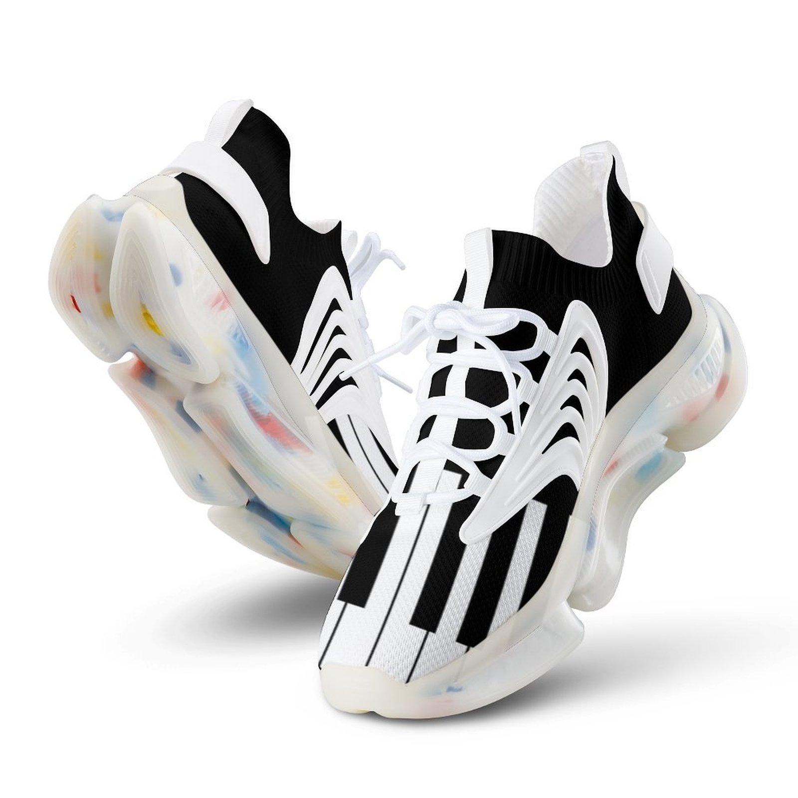 Cool Piano Keyboard Walking Shoes for Men Woman Lightweight Tennis ...