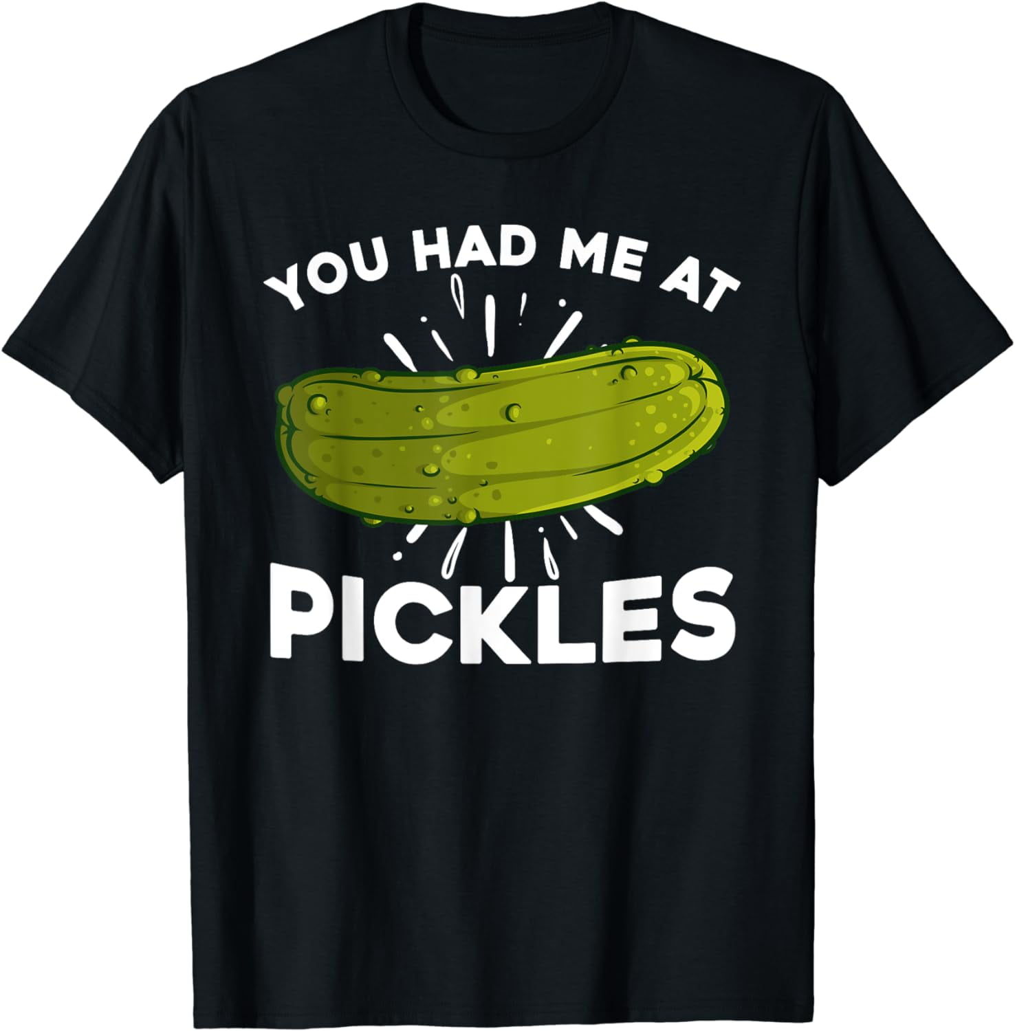Cool Pickle Art For Men Women Kids Pickled Cucumber Lovers T-Shirt ...
