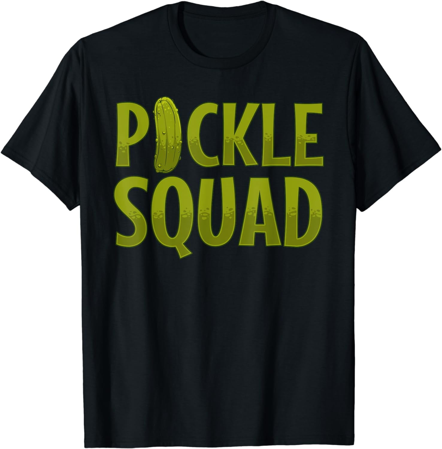 Cool Pickle For Men Women Vegan Pickles Dill Pickle Cucumber T-Shirt ...