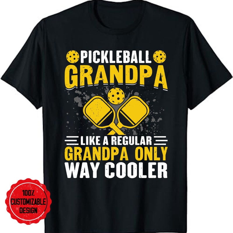 Cool Pickleball Grandma Player Coach Team Athlete Fan Graphic Tee Top ...