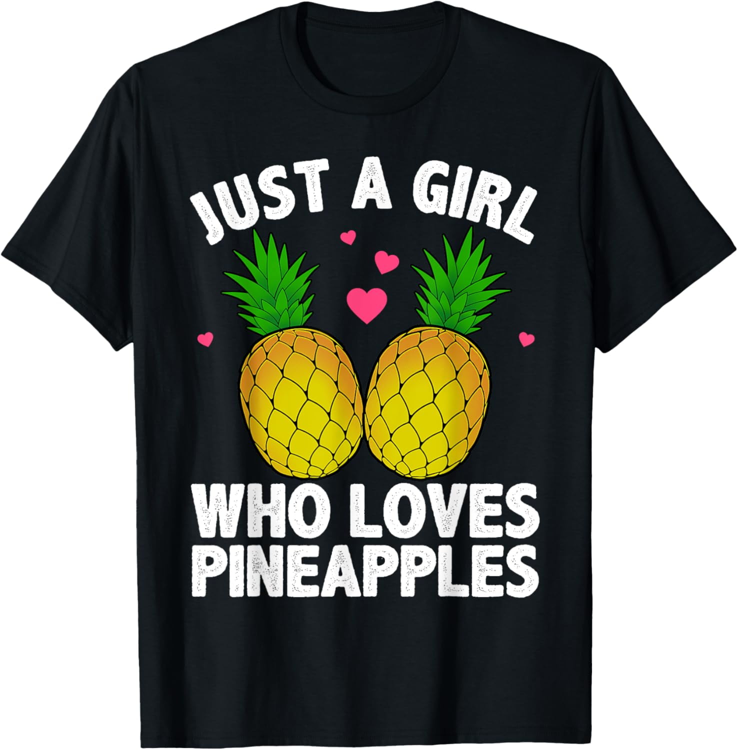 Cool Pineapple Art For Women Girls Hawaiian Aloha Pineapples T-Shirt - Walmart.com