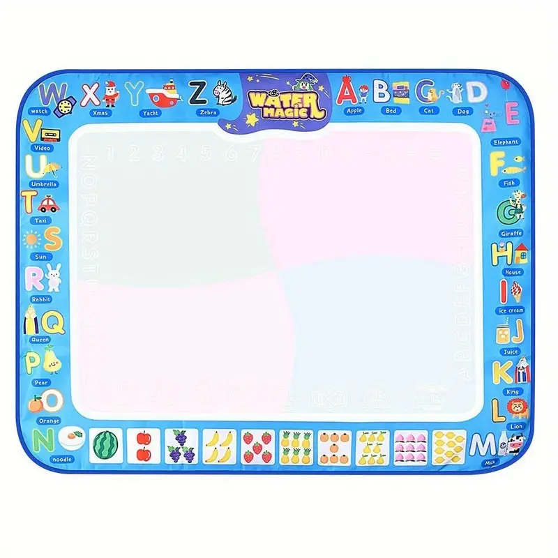 Cool Play Drawing Mat Learning Toy Water Painting Magic Doodle Mat Aqua ...